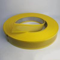 China Yellow Aluminum Coil for Channel Letter Flexible 68mm 70mm 76mm 93mm Width 50M Roll for sale