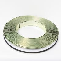 China Aluminum Channel Letter Trim Cap 0.5mm Thickness 50m Roll for 3D Sign Edge for sale