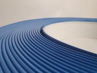 China Plastic Aluminum Trim Cap Coil 70mm 50m Roll Aluminum Alloy Hardness for Channel Letter Edging for sale
