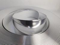 China Aluminum Alloy Channel Letter Arrow Type Trim Cap 68mm 76mm 93mm Width 50M Roll for sale