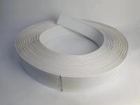 China 76mm Aluminum Trim Cap White Reflective Finish for Channel Letter Edging 50m Roll for sale