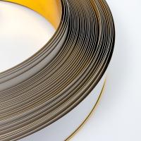 China Durable Aluminum Trim Cap 0.6mm 0.8mm Thickness 50m Roll for Channel Letter Signage for sale