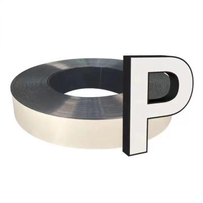 China Aluminum Channel Letter Trim Cap 3-13mm Width Durable LED Sign Trim Cap for sale