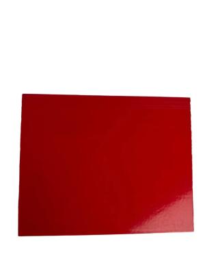 China Red Aluminium Trim Profiles for LED Signage 45mm Width F Type Triangle for sale