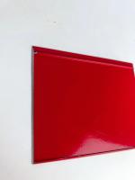 China Red Aluminium Trim Profiles for LED Signage 45mm Width F Type Triangle for sale