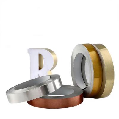 China Stainless Steel Channel Letters SUS304 AISI Standard Customizable 0.3-30mm Thickness for sale