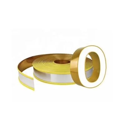 China Color Coated Channel Letter Edge Aluminum Strip Coil 0.33mm 33.4m Chinaron for sale