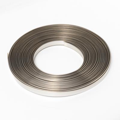 China 1 Inch Width Plastic Trim Cap for LED Signs Aluminum Sheet ABS Engineering 40m Roll for sale