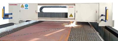 China Gantry Laser Cutting Machine 8000x4000mm High Precision High Speed Large Table for sale