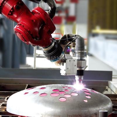 China CNC Beveling Head Cutting System 6 Axis Linkage for Pressure Vessel Heads for sale
