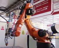 China High Accuracy Flexible Robotic Laser Cladding Welding System 5-8% Dilution Rate for sale