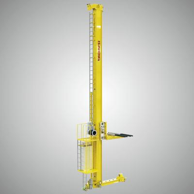 China Single Column Single Deep Pallet Stacker Crane 1000kg 15m Height for sale