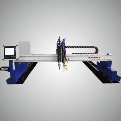 China EcoCut Plus Flame Plasma CNC Cutting Machine 3000mm Track Gauge 12000mm/min for sale