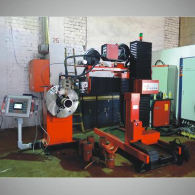 China Pipe Welding Workstation Head Frame Positioner 39mm Capacity Efficient for sale