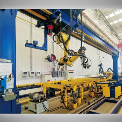 China Assembly and Welding Integrated Pipe Production Machine Customized 5 in 1 Intelligent System for sale