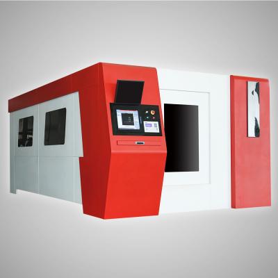 China CNC Fiber Laser Cutting Machine 3015M 6015M 60000mm/min High Accuracy for sale