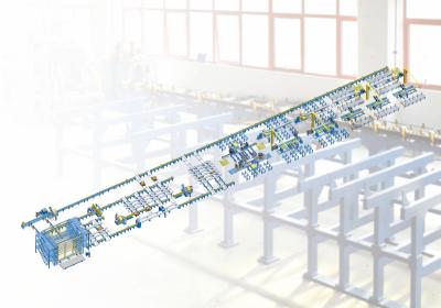 China 2-24 Inch Pipe Spool Prefabrication Line Customized Automatic Welding for sale
