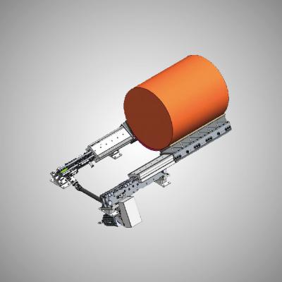 China V-Shaped Telescopic Fork 5000kg Capacity for Large Diameter Roll Handling for sale