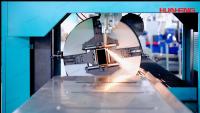 China Huaheng Automatic Fiber Laser Tube Plate Cutting Machine 1.2G Acceleration ±0.05mm Accuracy for sale