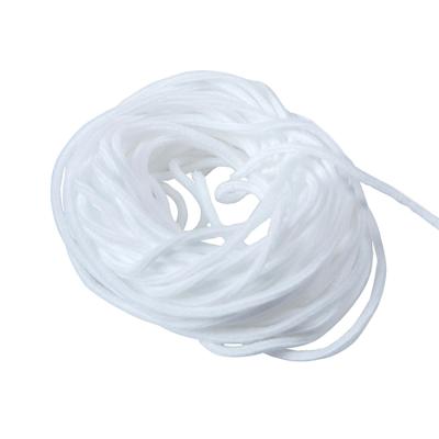 China Manufacturer Soft Flat Earloop Comfortable Elastic Rope Elastic Band Elastic Rope Earloop Face Mask for sale