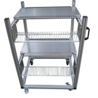 China PANASONIC NPM CM Feeder Trolley Aluminum Alloy Frame for sale