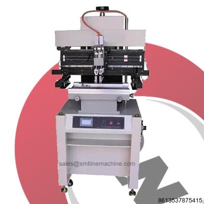 China Semi-Auto Solder Paste Stencil Printer with PLC Control for LED Production Line - 320×450mm to 320×1550mm Printing Area for sale