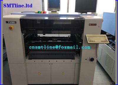 China Yamaha YV100II Pick and Place Machine 1.2m PCB LED SMT with Manual Tray Feeder for sale