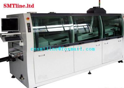 China CNSMT Lead Free Dual SMT Wave Soldering Machine 1400KG Weight 360KG Tin Capacity for PCB Assembly for sale