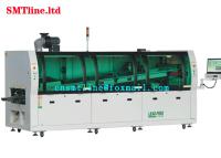 China Automatic SMT Wave Soldering Machine 380V 400mm Width for LED PCB Assembly with 12 Heating Zones for sale