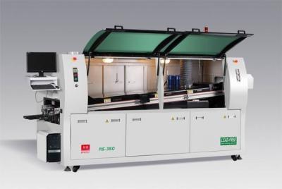 China High Precision SMT Wave Soldering Machine for LED Lamp Assembly - 230mm Board Width, 180KG Tin Capacity for sale