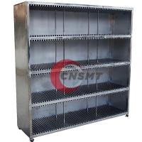 China SMT Stainless Steel Mesh Cabinet 1200x800mm Storage Rack for 50 Steel Mesh Boards for sale