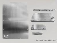 China Yamaha YS12 Large Fixed Camera Base Plate Base Anodized Aluminum KG7-M655L-00 for sale