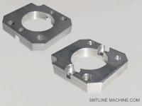 China KHW-M712M-00X Yamaha YG100R Z-Axis Motor Aluminum Bracket CNC Machined for sale