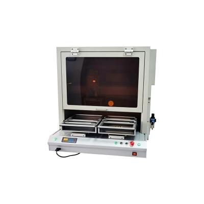 China PCB Desktop Selective Coating Machine 400x100mm Precision Conformal Coating for sale