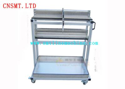 China Samsung SM482 SM471 SMT Feeder Cart - 100 Feeder Capacity Aluminum Turnover Trolley with 4 Casters for sale
