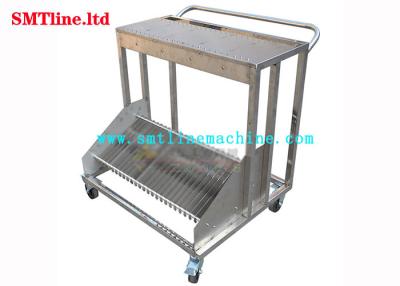 China SMT Siemens Pick and Place Feeder Cart Stainless Steel 25 Feeder Capacity with Power for sale