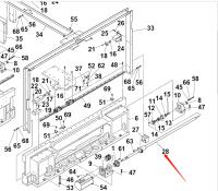 China YAMAHA YG100 Y Axis Screw KGS-M2671-00X Original SMT Machine Spare Part for sale
