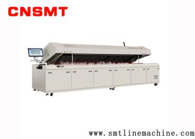 China Aluminum SMT Lead Free Reflow Oven 10 Heating Zones 380V for LED Driver PCB Assembly for sale