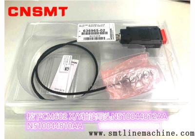 China Panasonic CM602 Y Encoder Read-Write Head Components with 560mm Sensor Cable and ET2015 Bearings for SMT Equipment for sale
