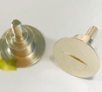 China Panasonic Solenoid Valve KXF0A8BAA00 Gold Color Metal Replacement for SMT Pick and Place Machines for sale
