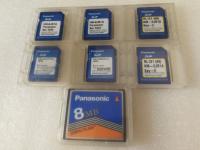 China Panasonic NPM SD Card N610096947AA for SMT Pick and Place Machine 128MB for sale
