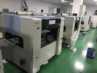 China HANWHA SMT Pick and Place Machine 2 Gantry 10 Spindle 100000 CPH Automatic Mounter for sale