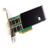 China Silicom Server Array Card PE340G2QI71-QS41 QSFP+ 40Gbe Dual Port Server Adapter Intel XL710-BM2 for sale