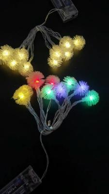 China LED Fireworks Lights Hanging Starburst Battery Operated Fairy String Lights with Remote Control for Christmas Wedding Party for sale