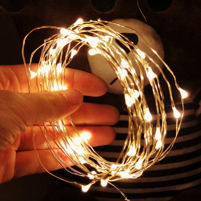 China 2M 5M 10M Led string light Waterproof battery fairy lights outdoor lamps for Christmas party wedding Decoration Twinkle for sale