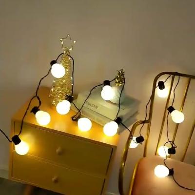 China Globe String Lights 20Leds 40Leds 60Leds Indoor String Lights for Bedroom Wall Patio Party Home Wedding Outdoor Garden for sale