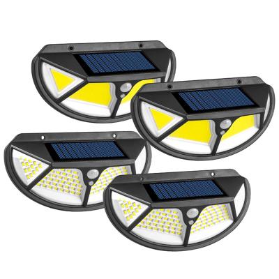 China LED Solar Light Outdoor Solar Lamp with Motion Sensor Light Sunlight Street Lamp LED Spotlight for Garden Decoration for sale