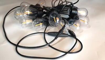 China Outdoor Weatherproof Flexible USB Light String Connectable Hanging Socket Patio Garden Festival Festoon LED Christmas Tree Light for sale