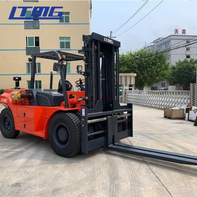 China 13 Ton Diesel Forklift Truck With Chinese Engine 3.5m Lifting Height for sale