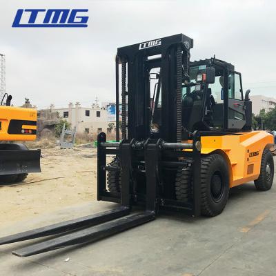 China Factory Workshop Diesel Forklift Truck 15 Ton Capacity 1800mm Fork Length for sale